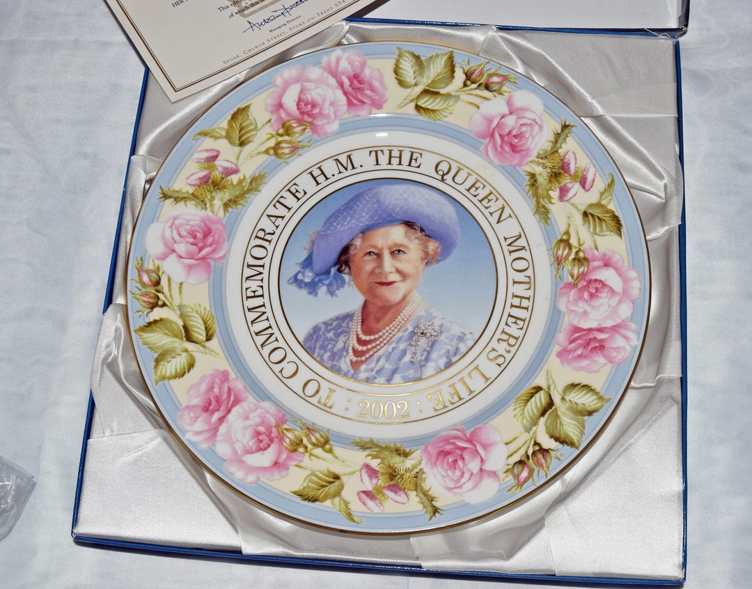 Spode Limited Edition Commemorative Plate to Celebrate the Life of the ...