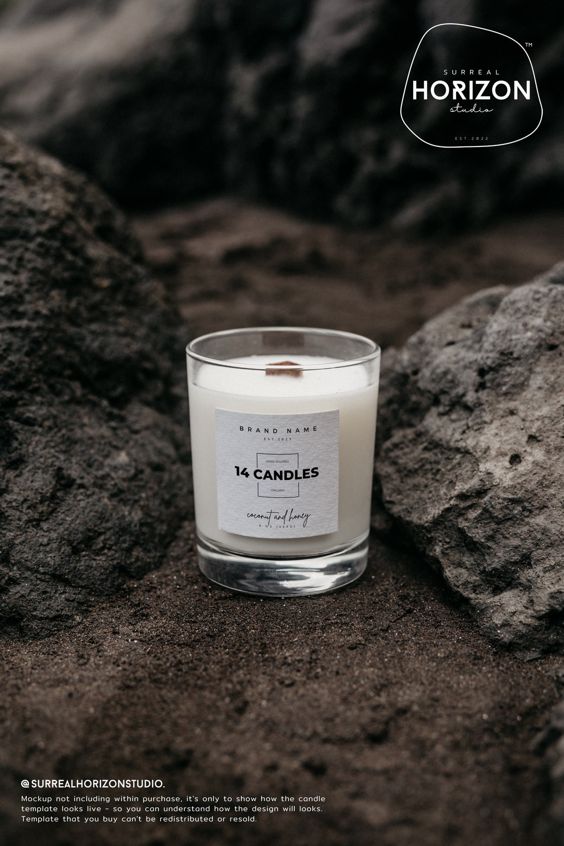 Perfect Kit of Candles Labels Template, Pre Designed Jar Label ...