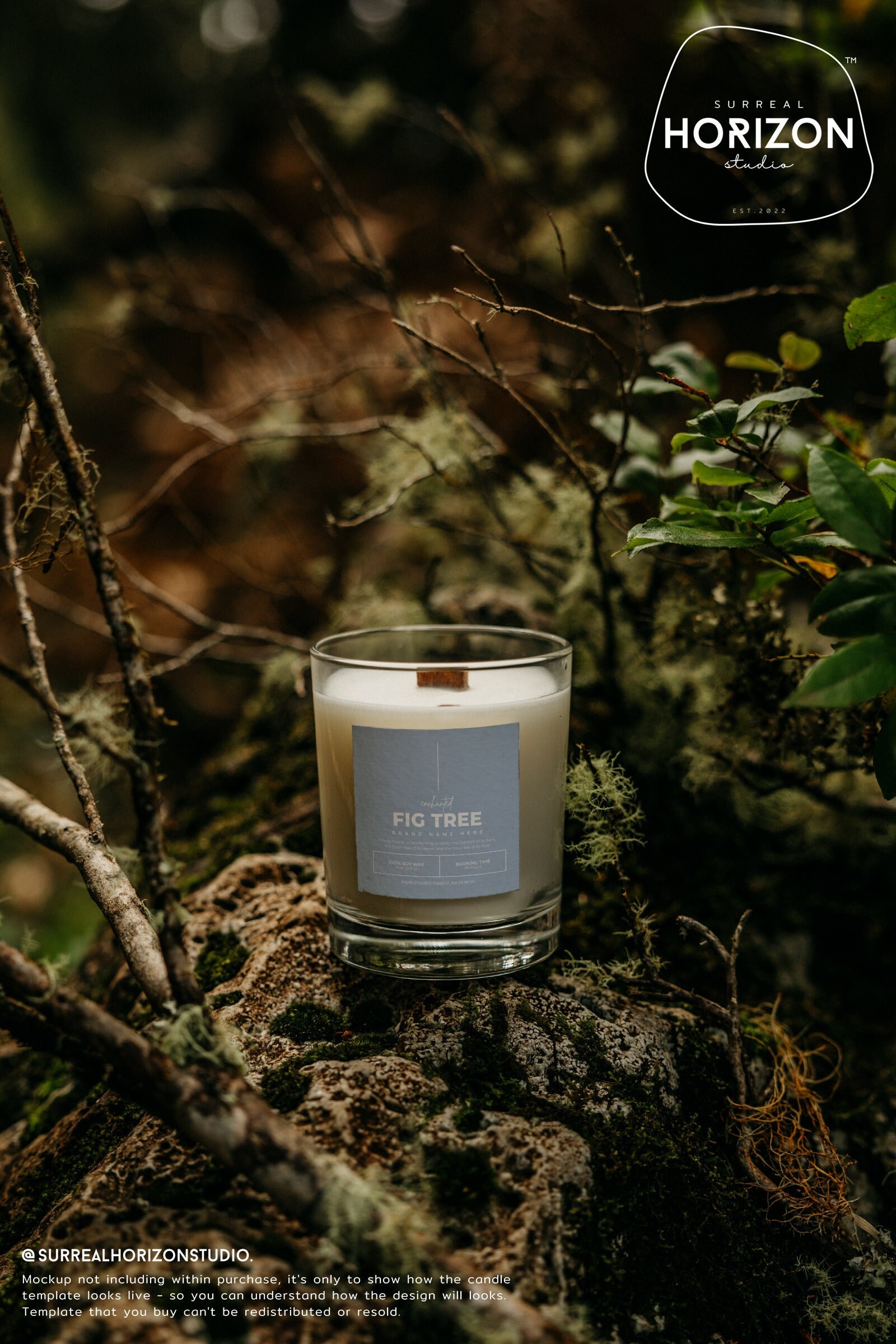 18 in 1 Square Rectangle Modern Candle Labels Template, Editable ...