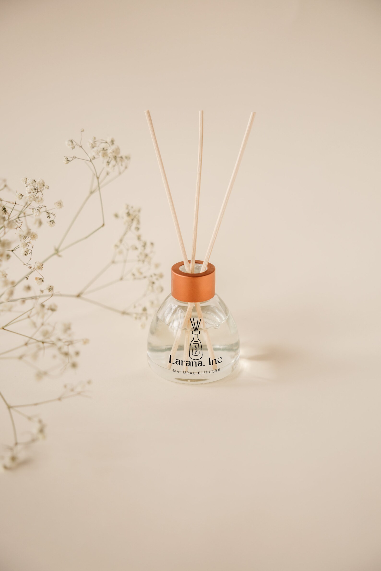 Minimal Diffuser Mockup 1:1 Ratio Oil Diffuser Label Mock Up - Etsy