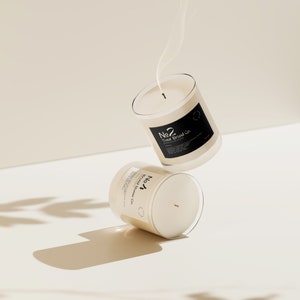 Instant Download Editable Candle Label Template Modern Candle - Etsy