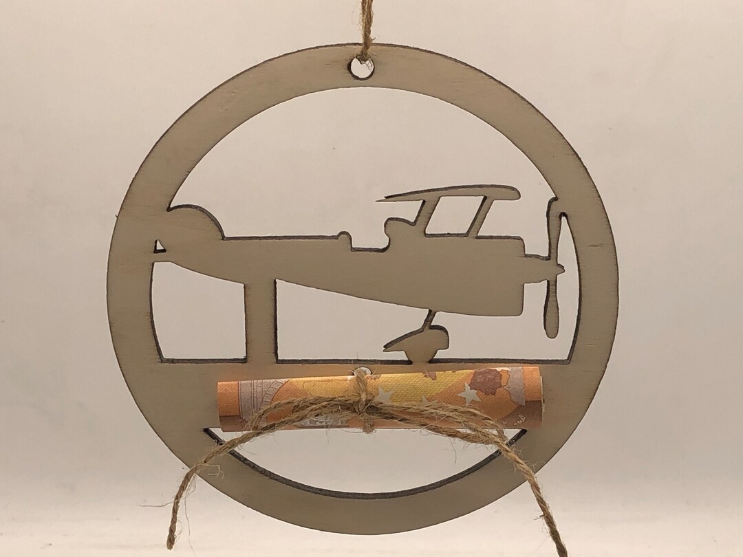 Anhänger Geldgeschenk Zum Geburtstag Geldgeschenk Flugzeug - Etsy