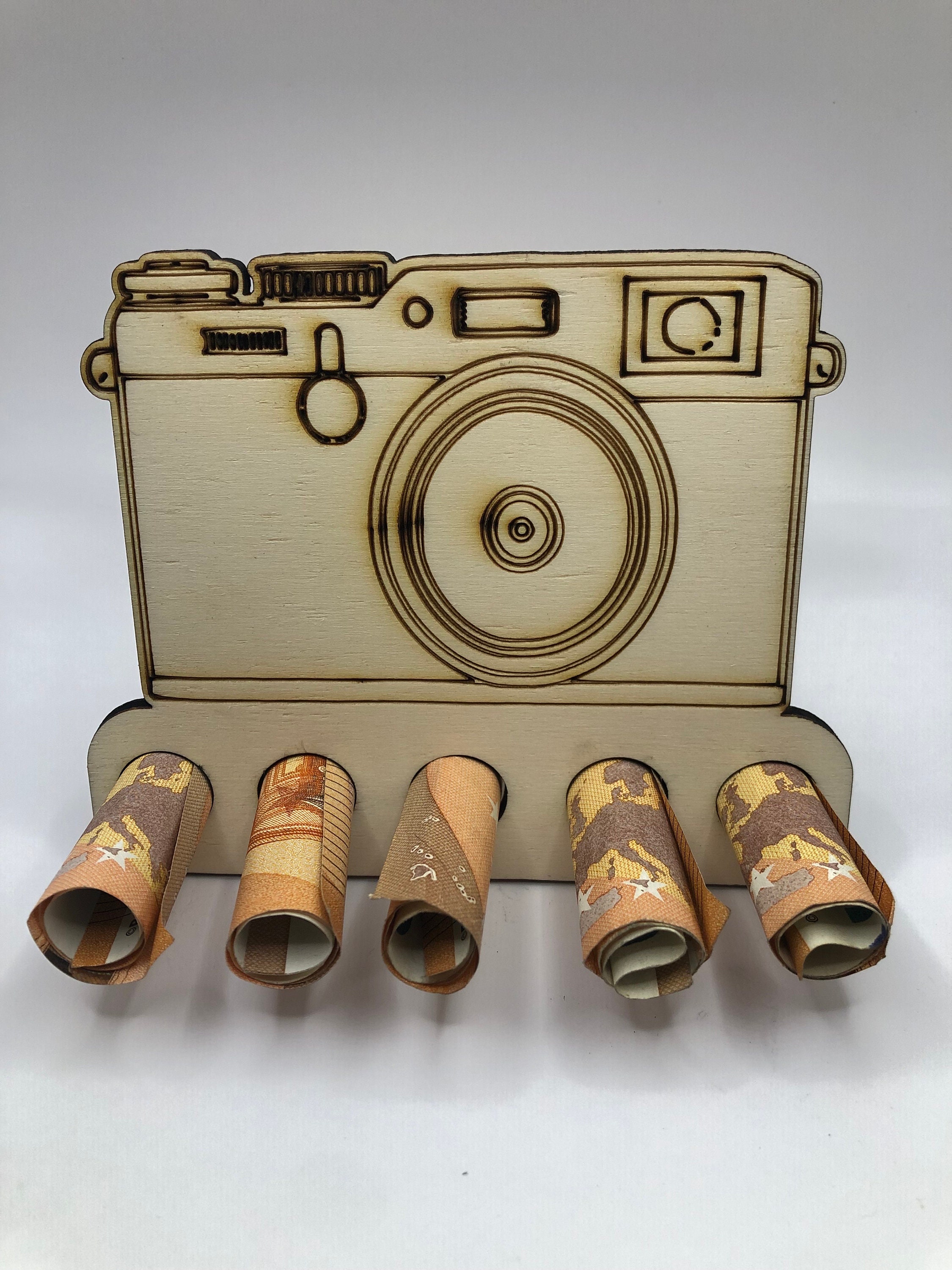 Birthday Money Gift Camera Money Gift Wooden Gifts Money Gifts Original ...