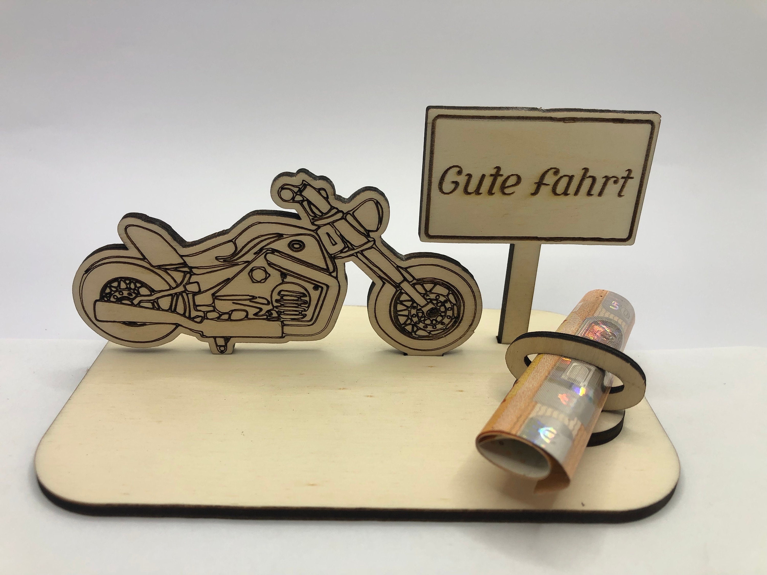 Chopper, Motorrad Geldgeschenk, Geschenk für jeden Anlass, Geburtstag ...