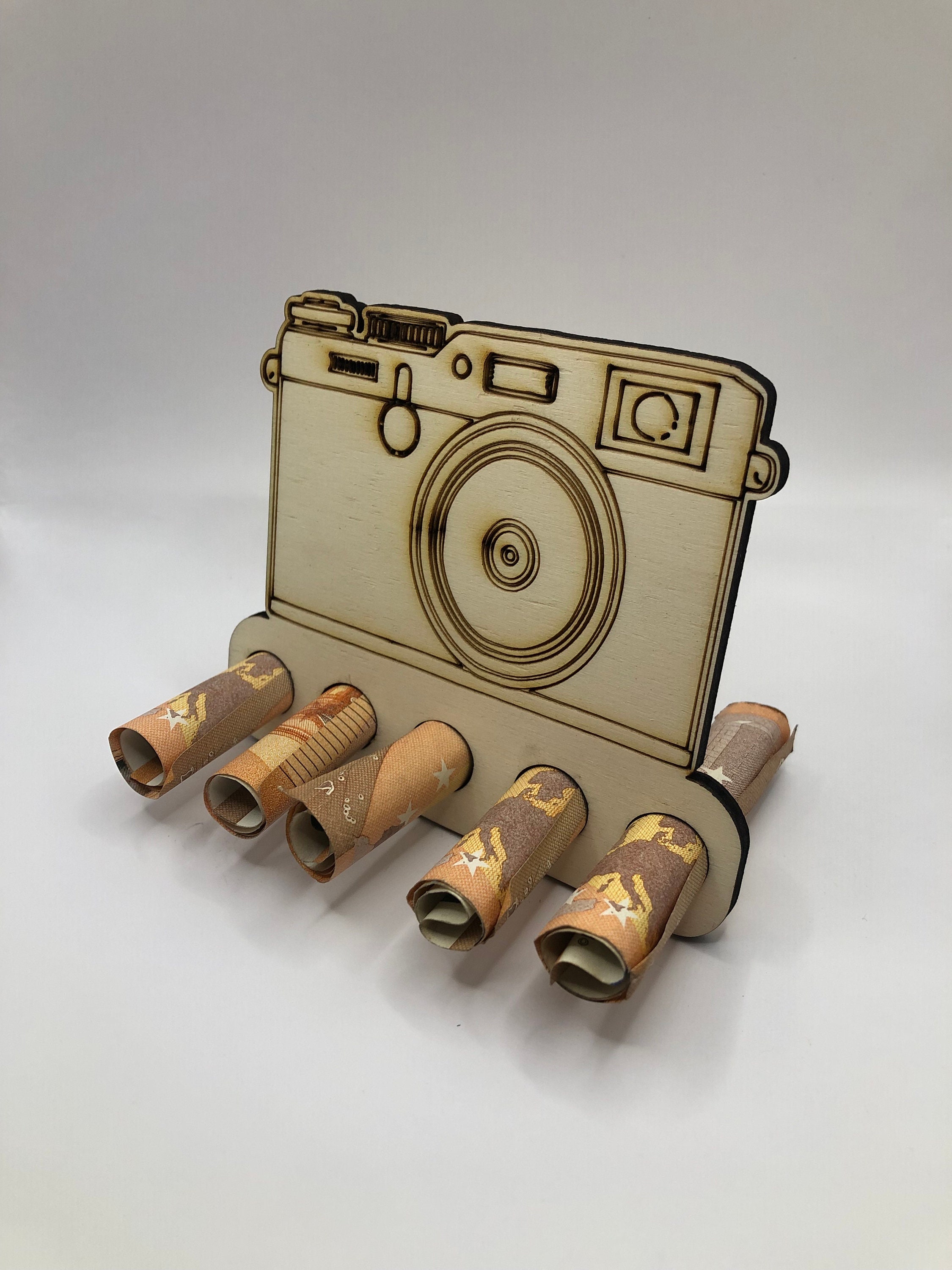 Birthday Money Gift Camera Money Gift Wooden Gifts Money Gifts Original ...