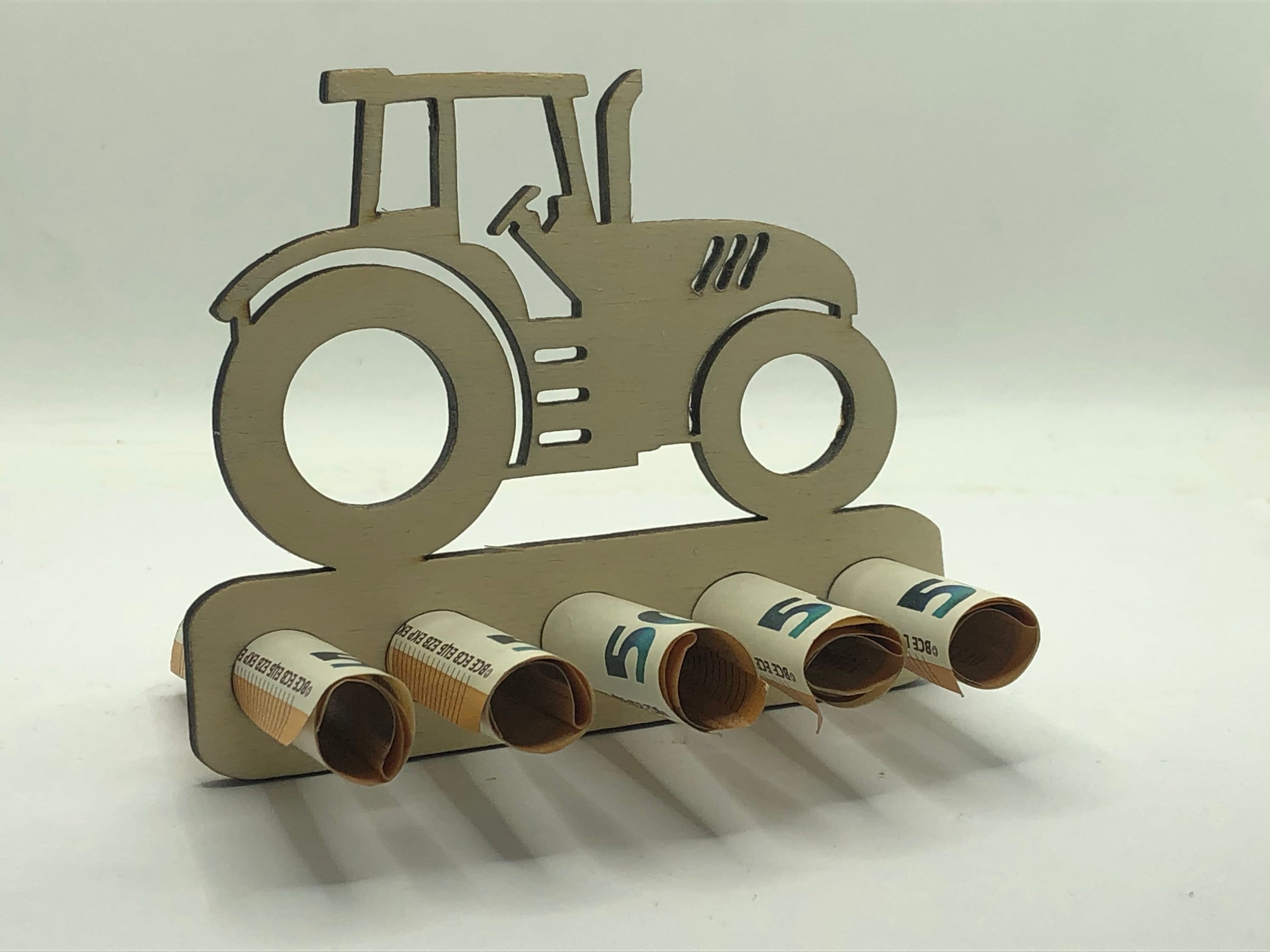 Geldgeschenk zum Geburtstag · Geldgeschenk Traktor· Geschenke aus Holz ...