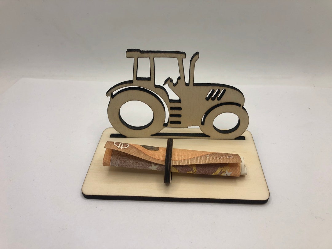 Geldgeschenk Traktor · Geschenke aus Holz · Geldgeschenke · originelle ...