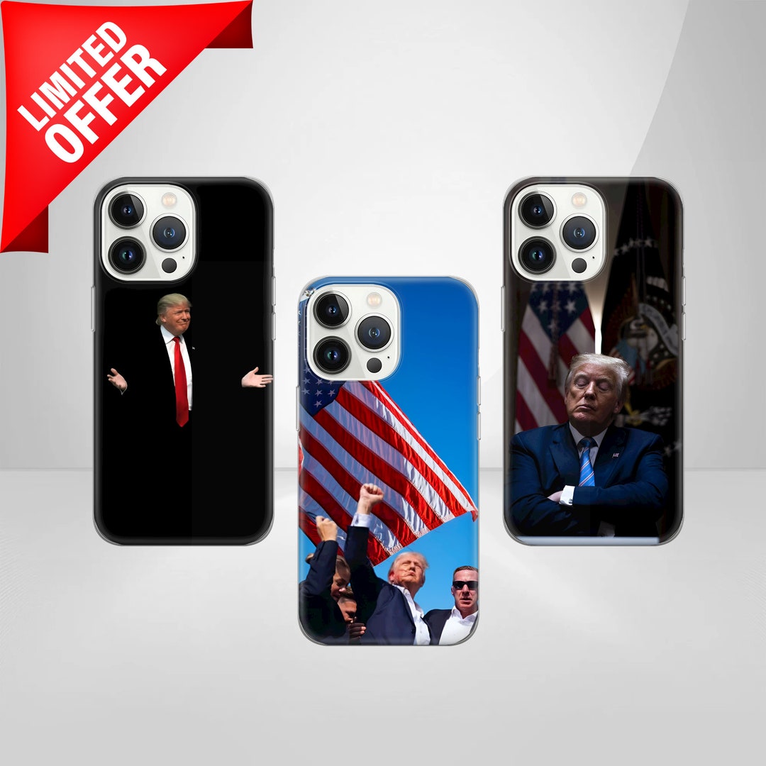 Trump President Phone Case Donald Trump Cover for iPhone 15 14 13 12 ...