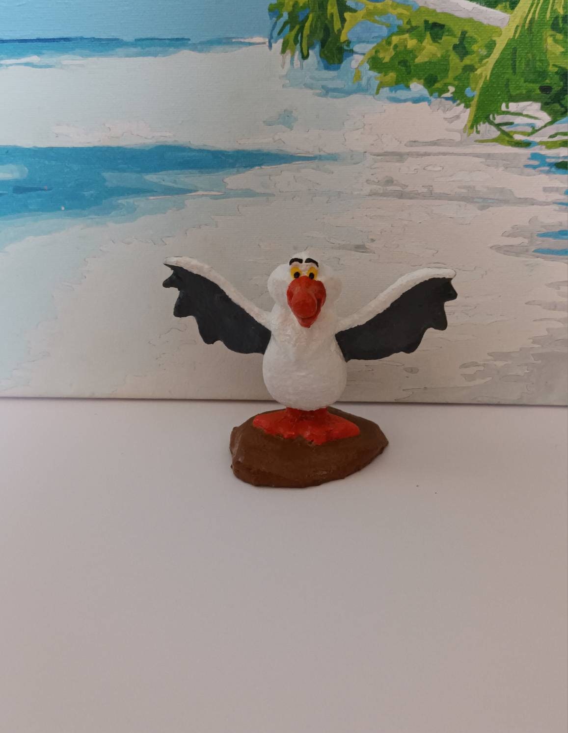 3D Print Scuttle Seagull Figure From Ariel the Little Mermaid - Etsy