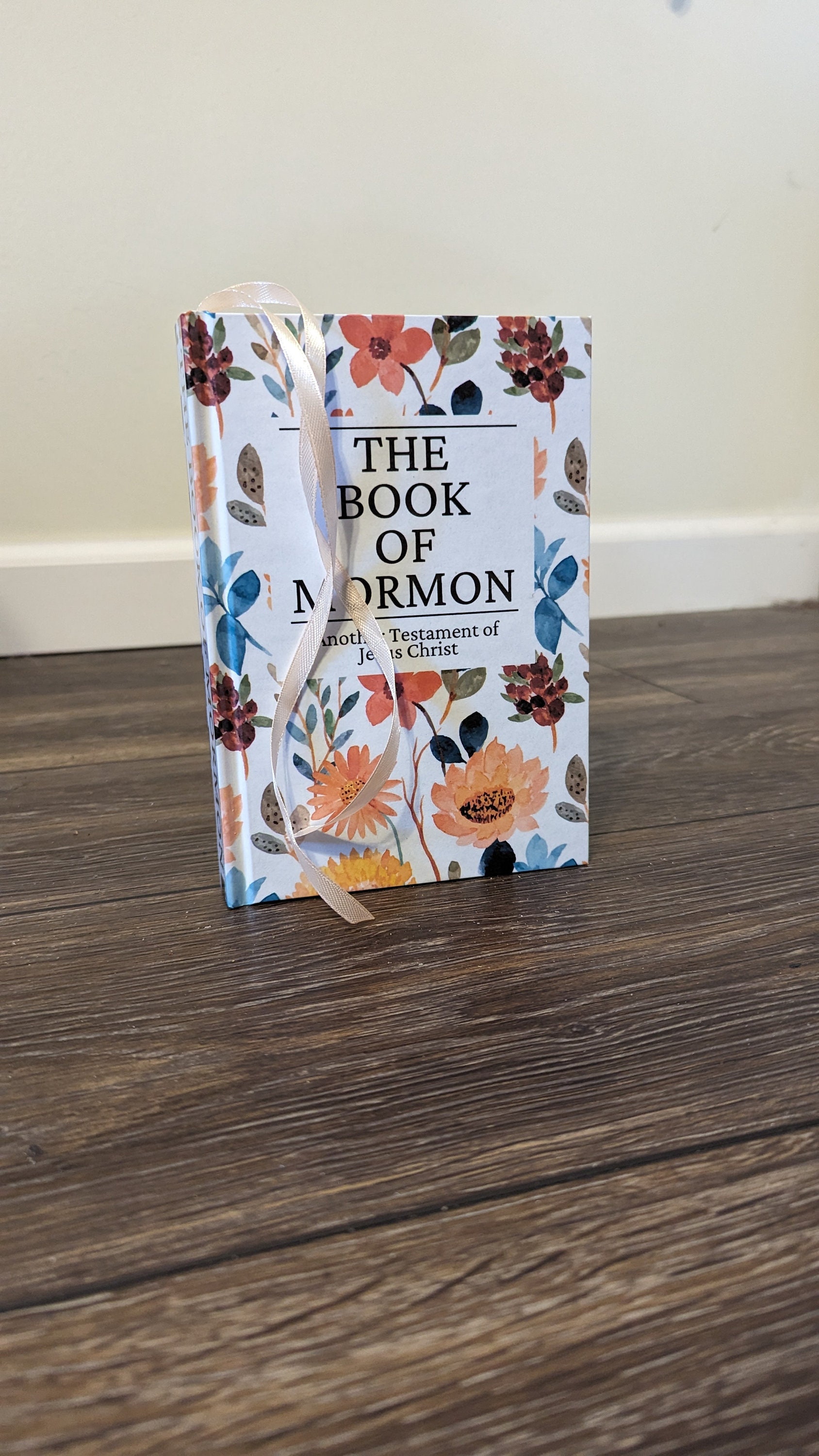 Hardcover Handmade Book of Mormon Missionary Gift LDS Present Latter ...