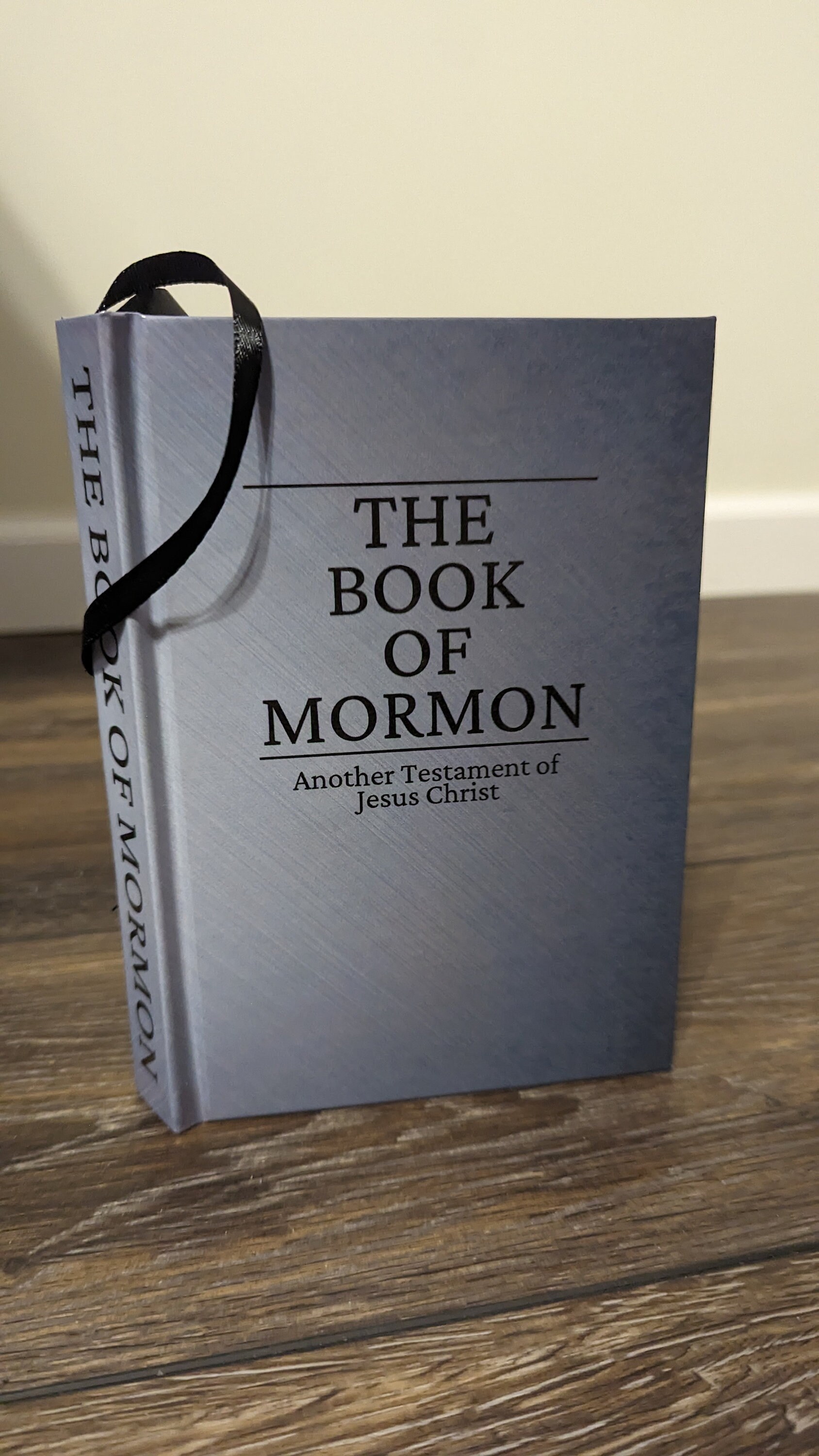 Hardcover Book of Mormon LDS Church Missionary Personalized Cover Elder ...
