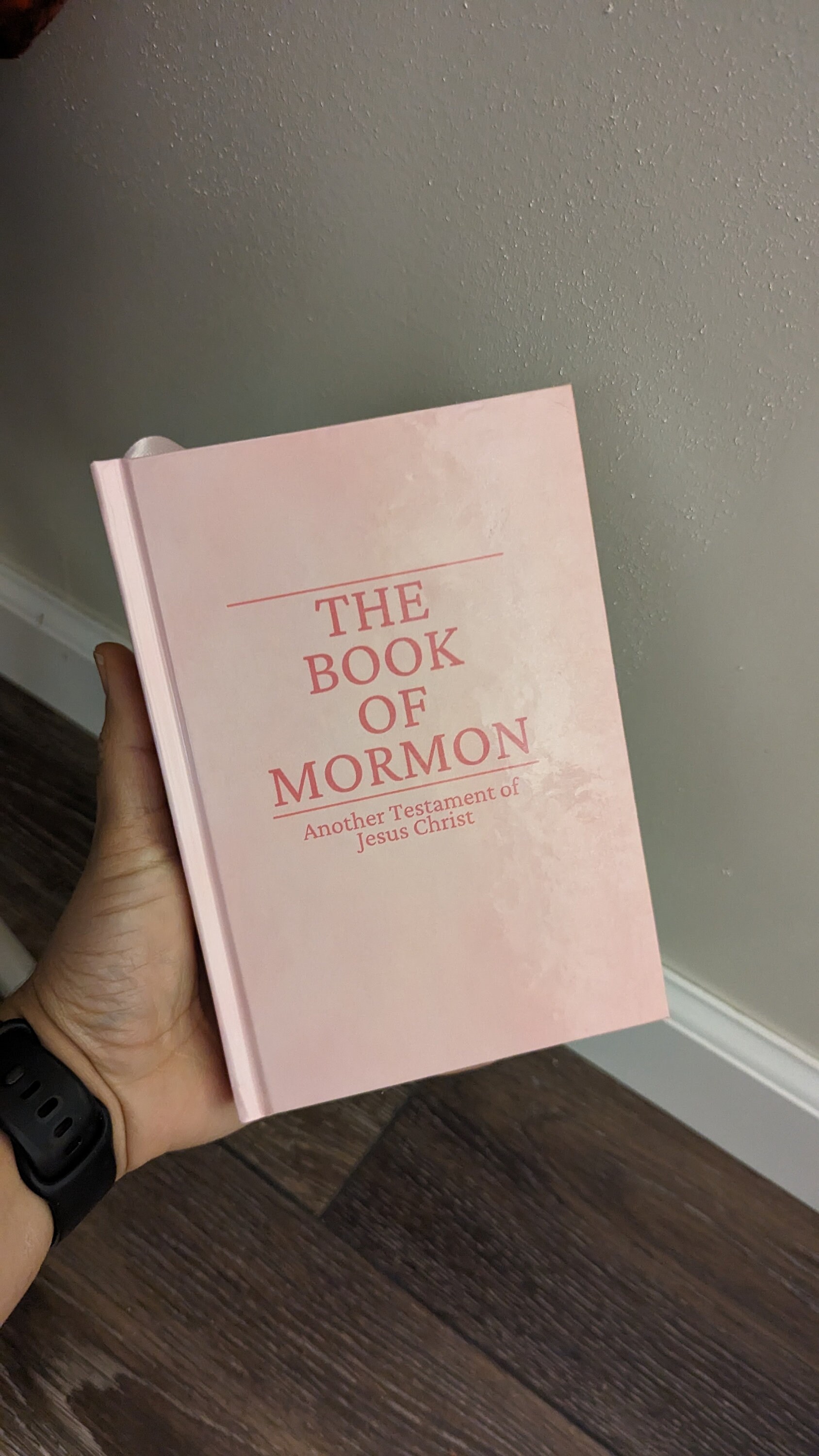 Hardcover Book of Mormon LDS Church Missionary Personalized Cover Elder ...