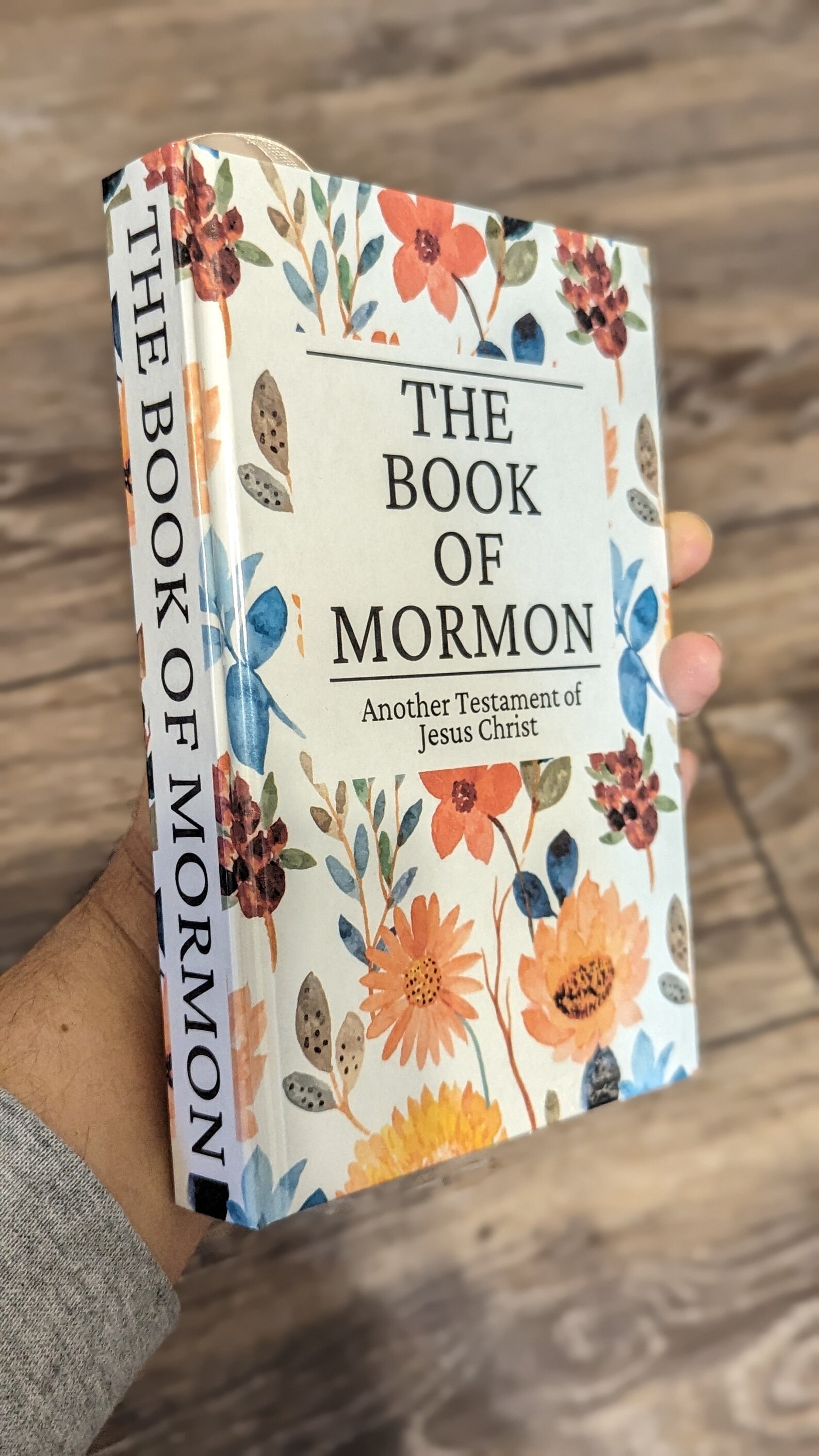 Hardcover Handmade Book of Mormon Missionary Gift LDS Present Latter-day Saints Mission Elder ...