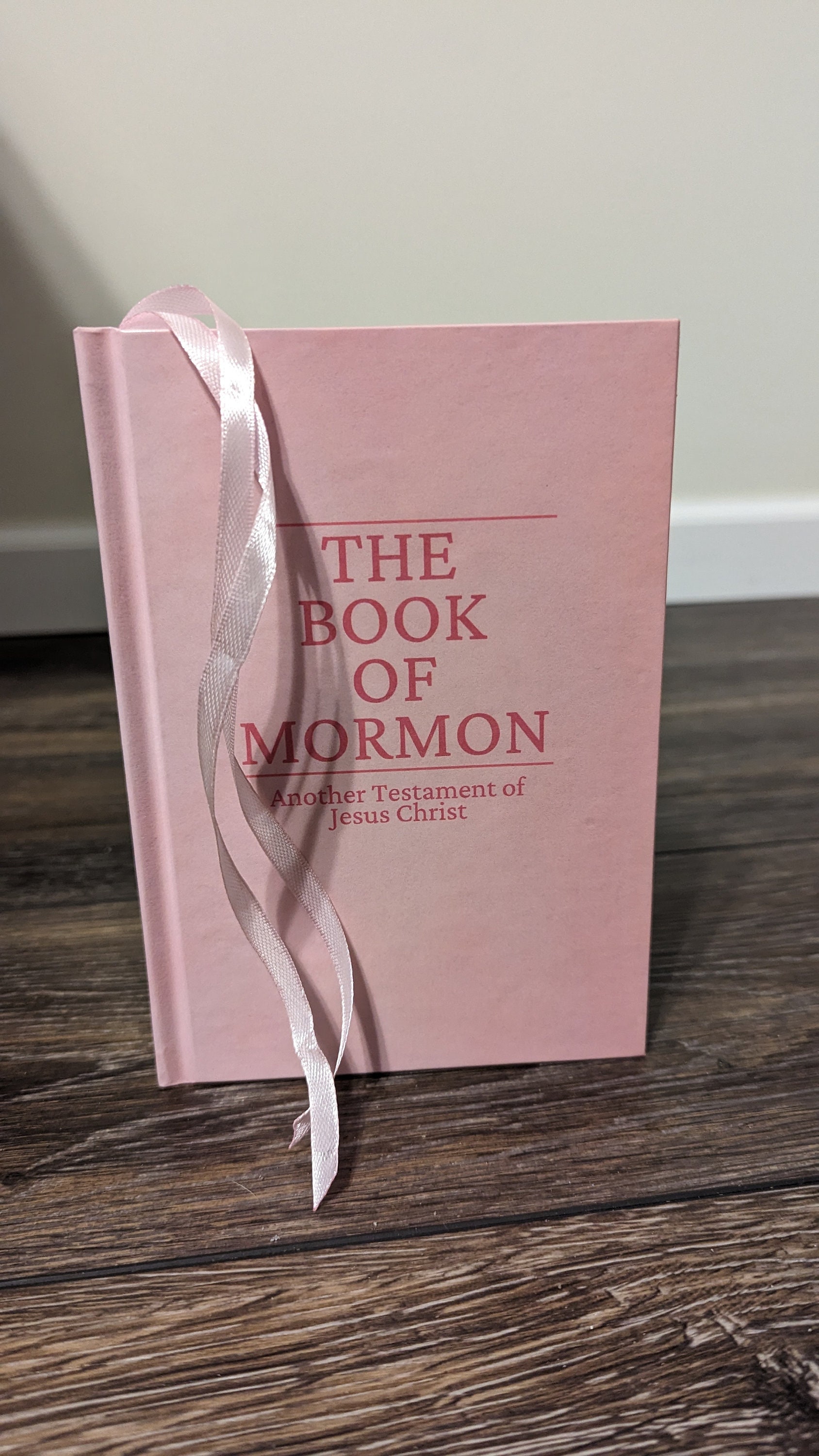 Hardcover Book of Mormon LDS Church Missionary Personalized Cover Elder ...