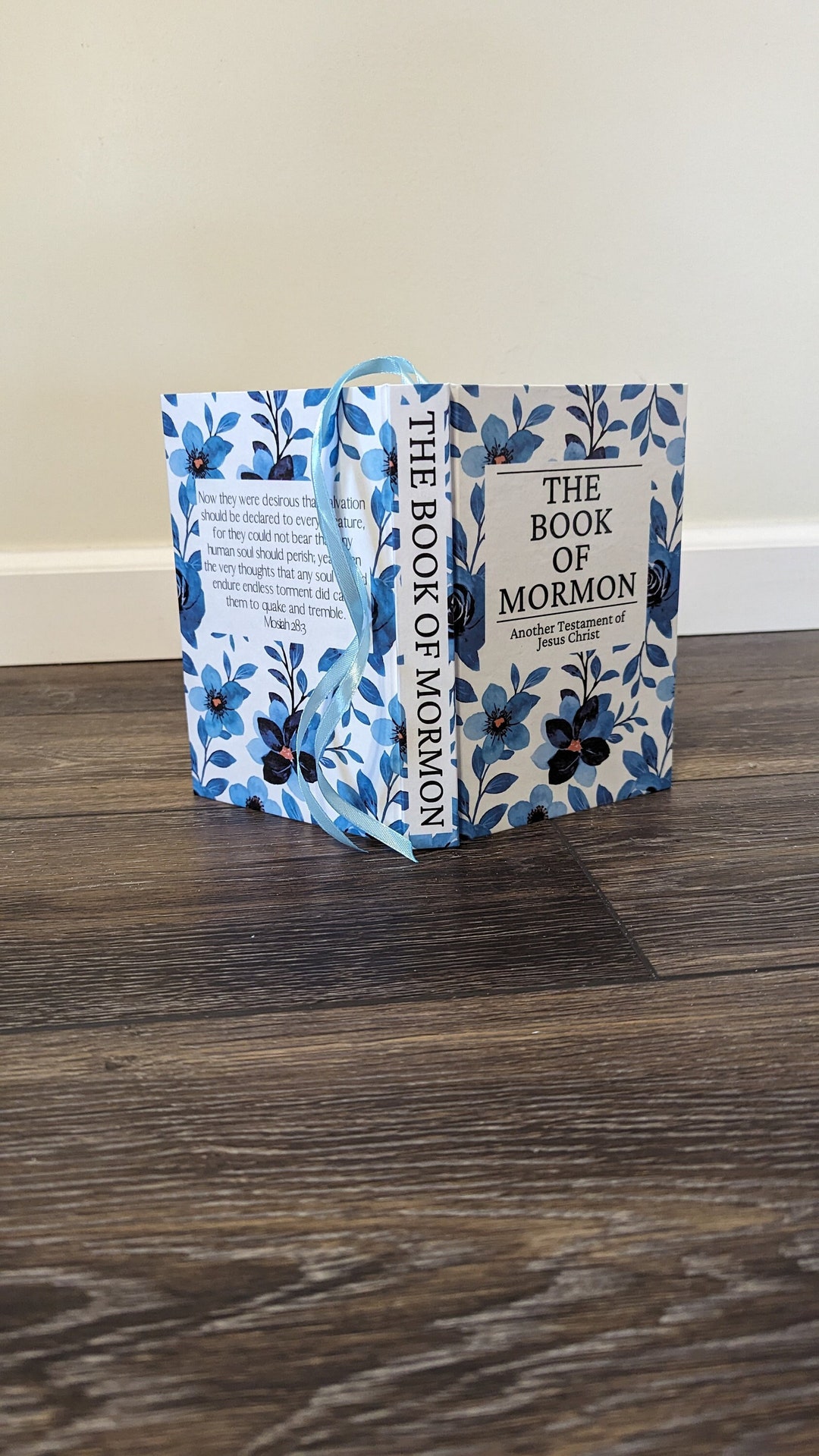 Hardcover Handmade Book of Mormon Missionary Gift LDS Present Latter ...