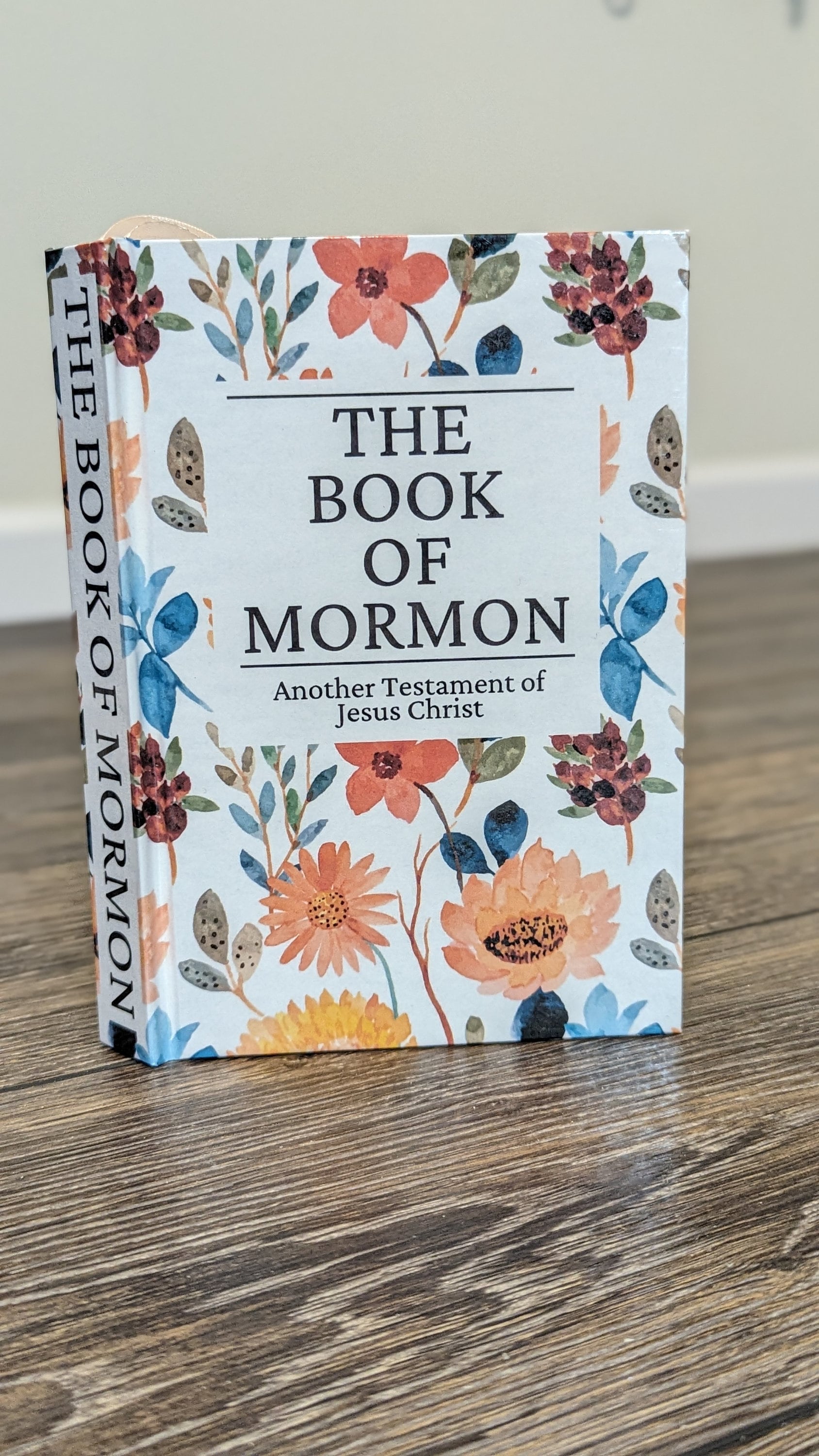 Hardcover Handmade Book of Mormon Missionary Gift LDS Present Latter ...