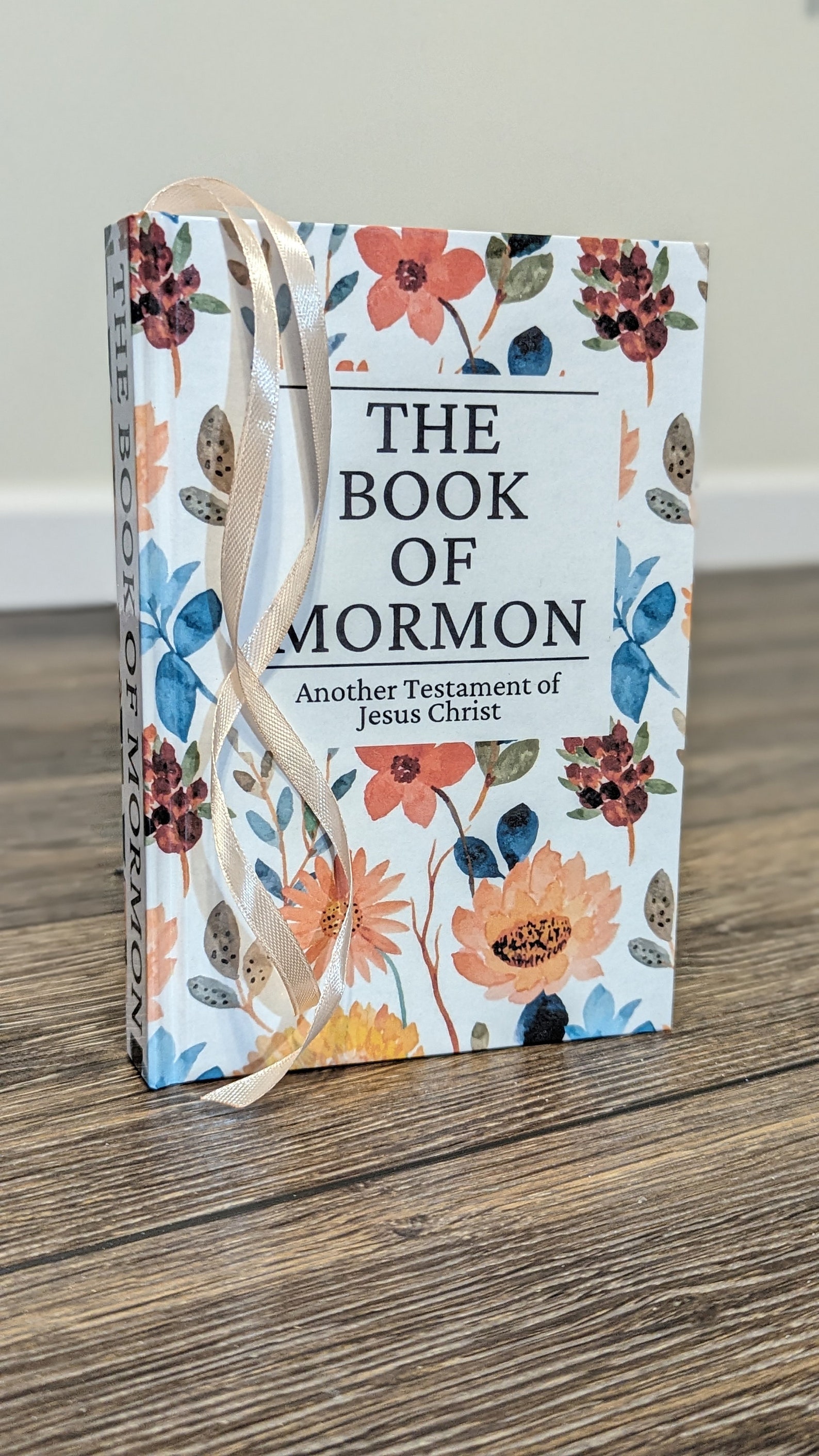 Hardcover Handmade Book of Mormon Missionary Gift LDS Present Latter ...