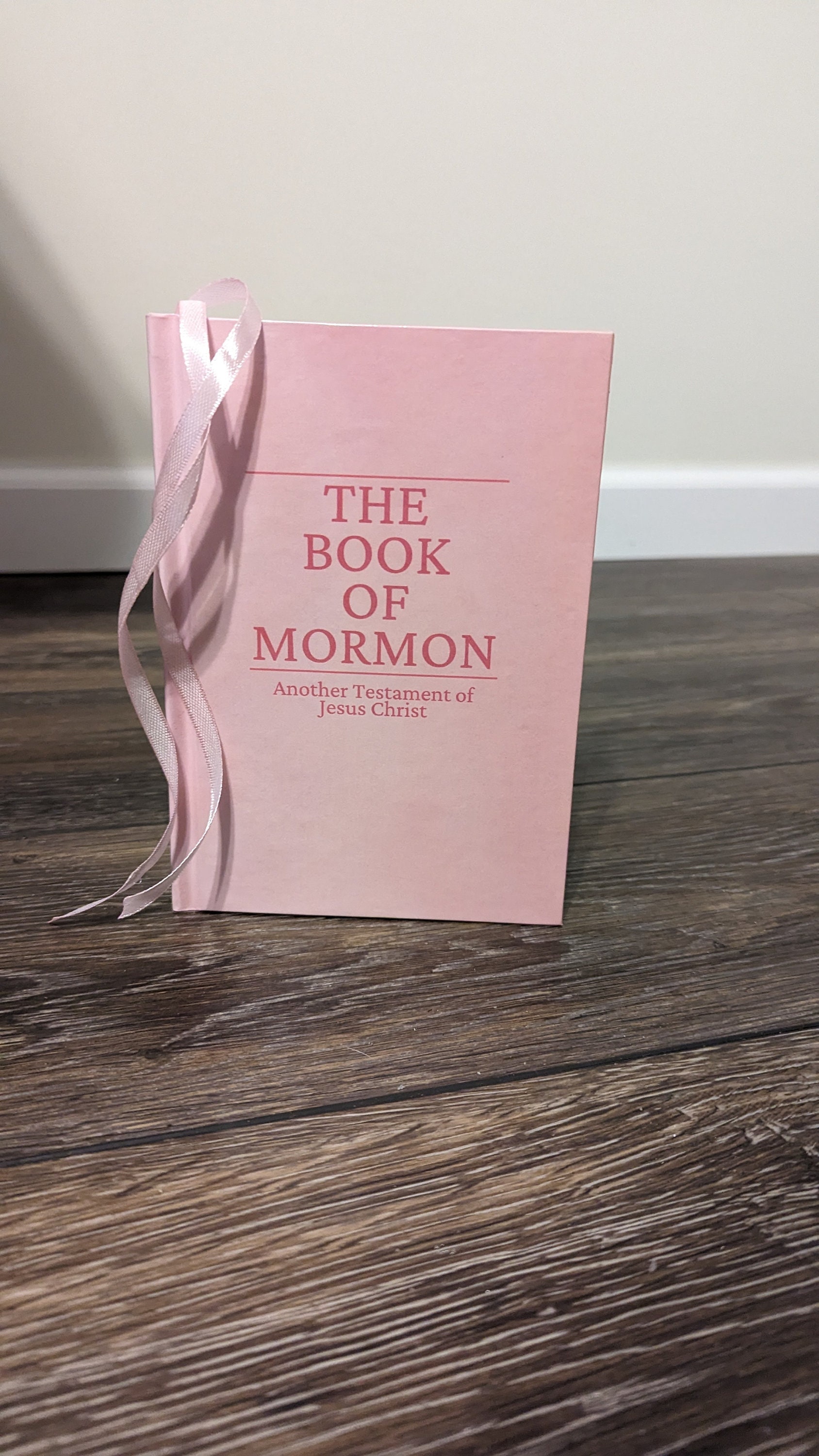 Hardcover Book of Mormon LDS Church Missionary Personalized Cover Elder ...