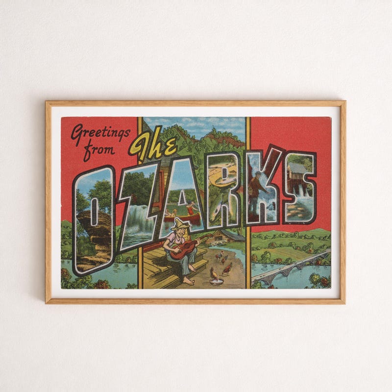 Greetings From the Ozarks - Etsy