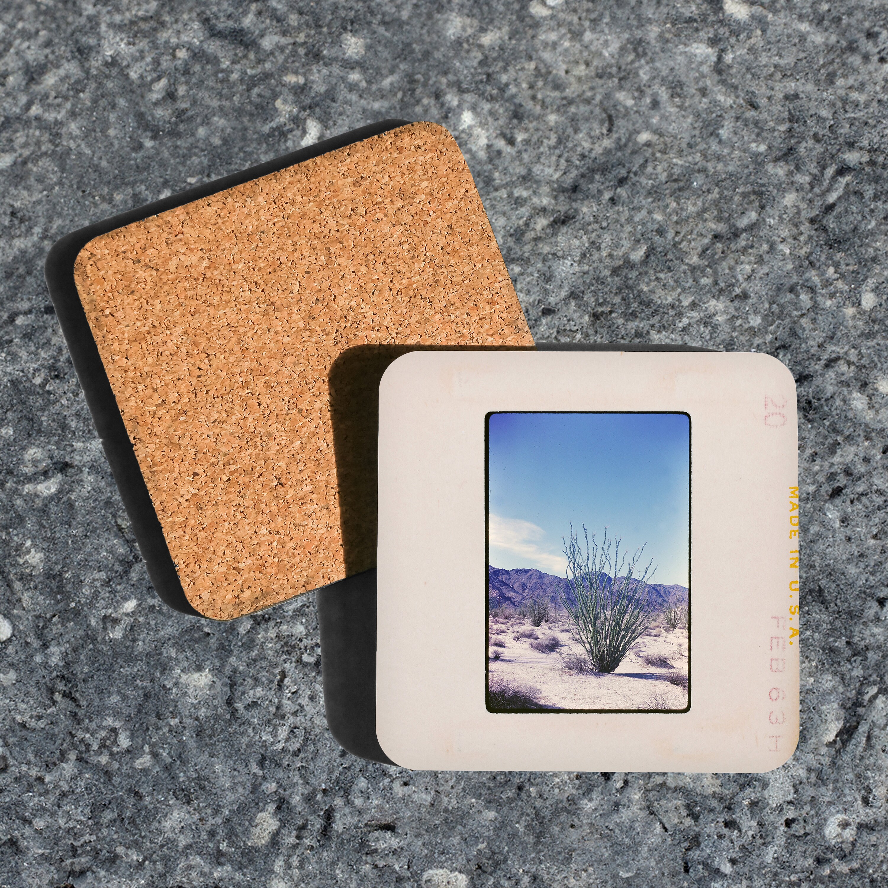 Southwest Desert Coasters, Cork Coaster Set, Cute Coasters, Drink ...