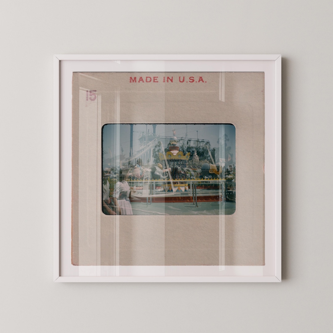 Magic Theme Park Double Exposure: Fine Art Print of an Authentic 35mm ...