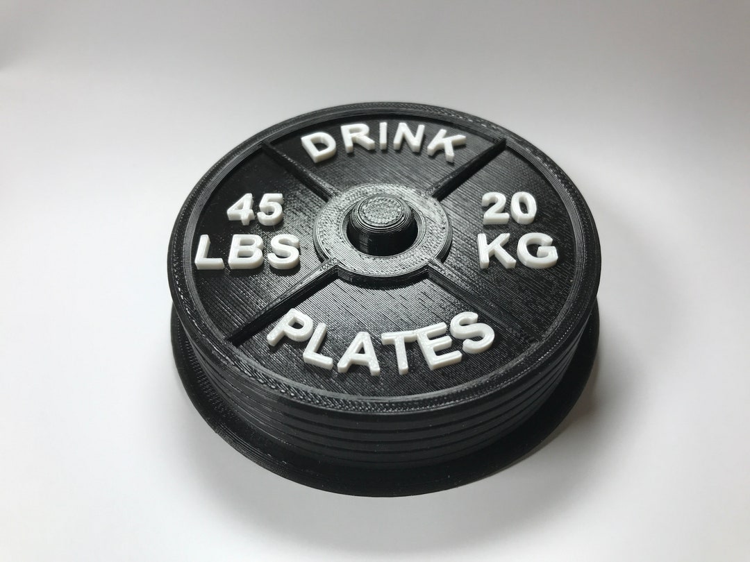 Drink Plates - Weight Plate Novelty Gym Coasters - Etsy