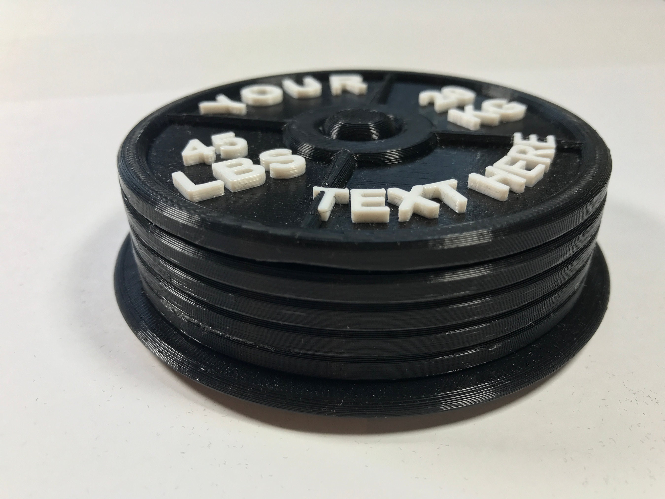 Personalised Drink Plates - Weight Plate Novelty Gym Coasters - Etsy