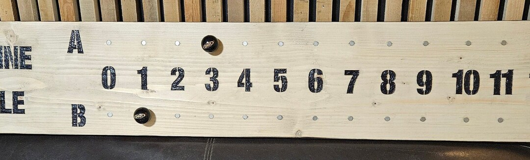 Horizontal Pétanque Scoreboard - Scoreboard - Etsy