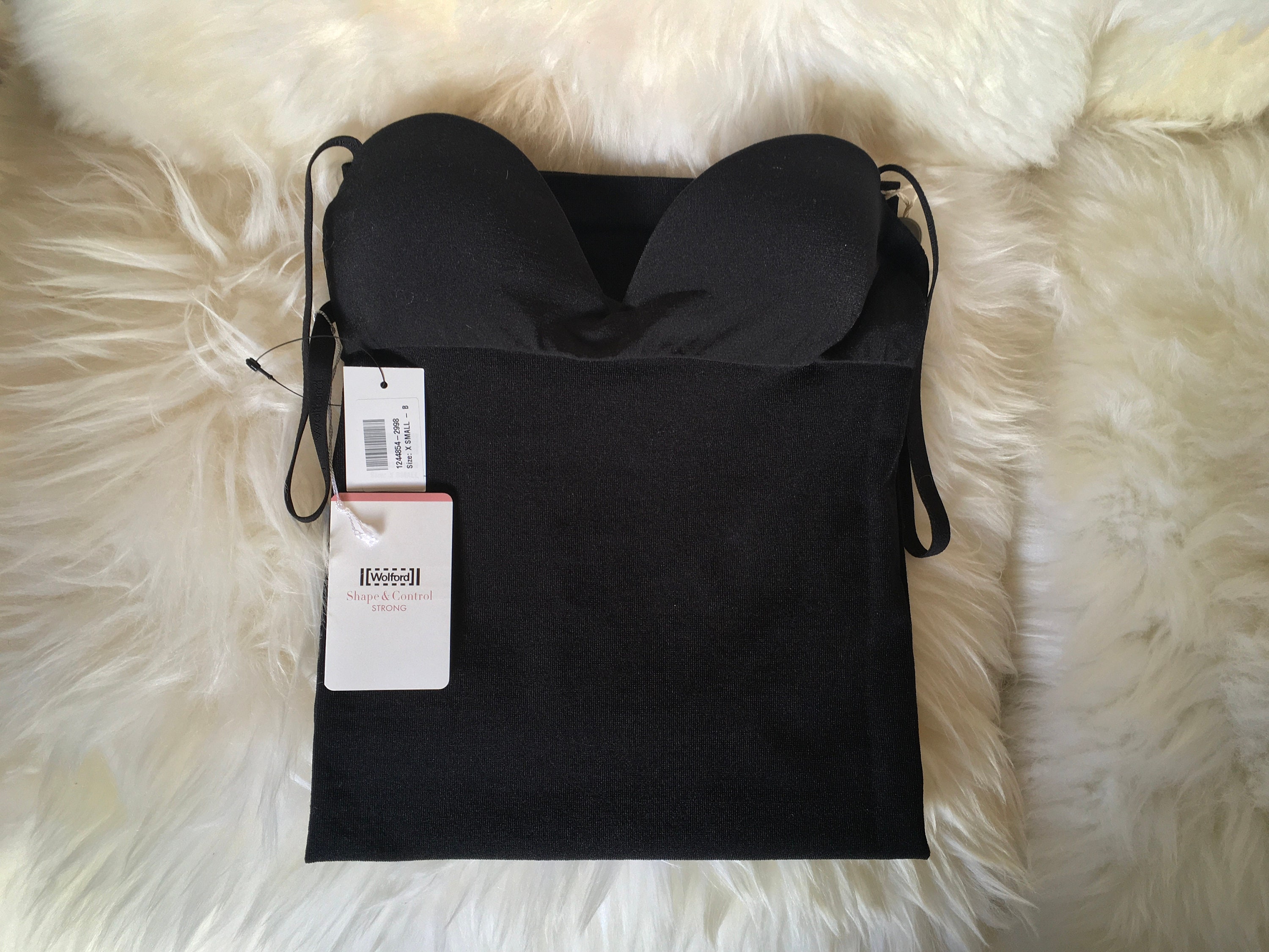 Austria High End Designer WOLFORD Black XS / B Cup Padded Underwire Bra ...