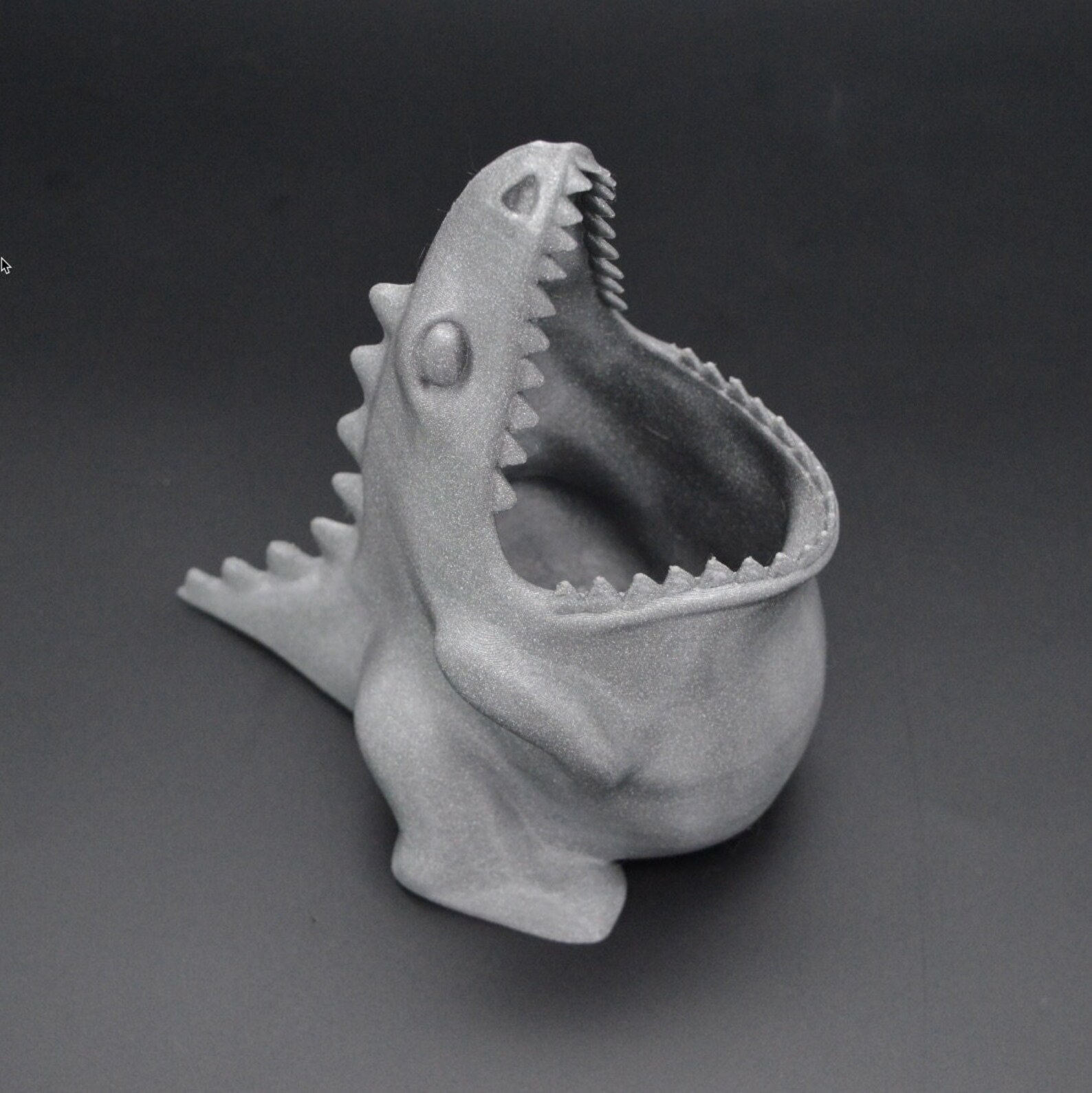 Dino Desk Pencil Holder Gluttonous Pencil Markers Holder Cute Green ...