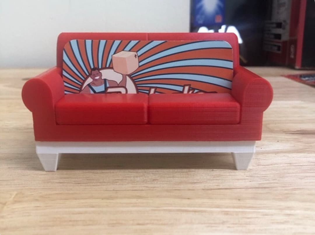 Sofa Business Card Holder Couch Business Card Stand Cute Loyalty Card ...