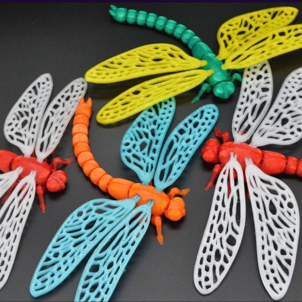 3d Dragonfly - Etsy