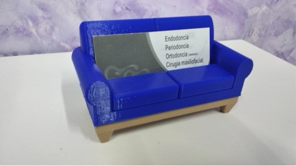 Sofa Business Card Holder Couch Business Card Stand Cute Loyalty Card ...