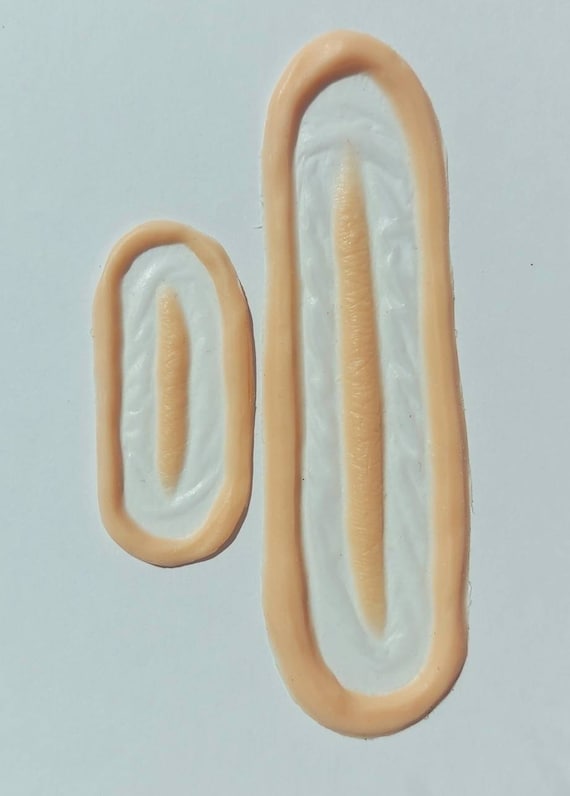 Keloid Scar Set Encapsulated Silicone Prosthetics/ - Etsy
