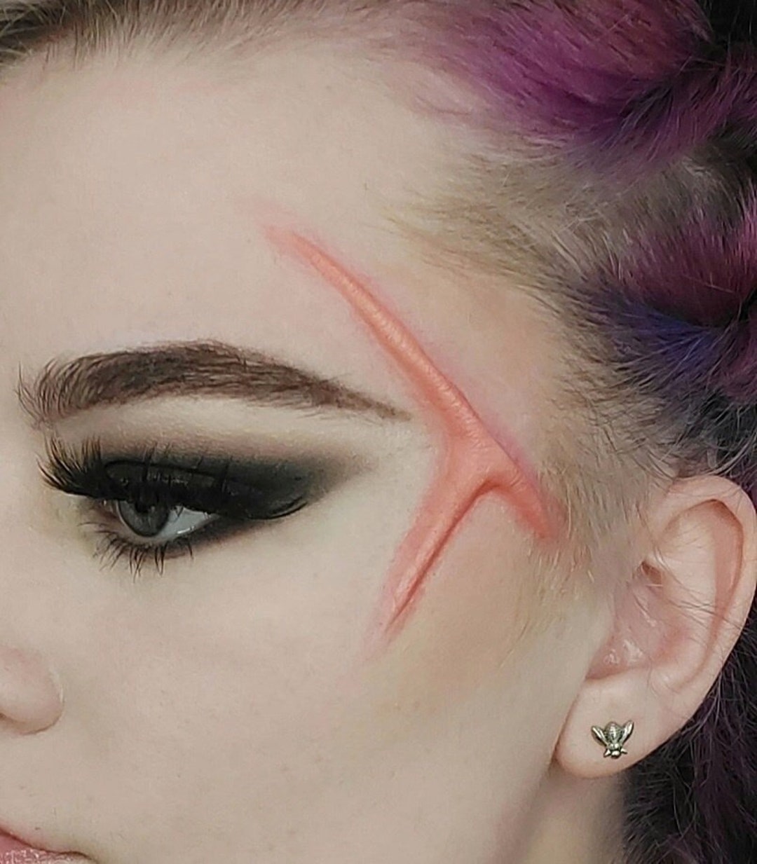 Y Shaped Keloid Scar Encapsulated Silicone Prosthetic/halloween/cosplay ...