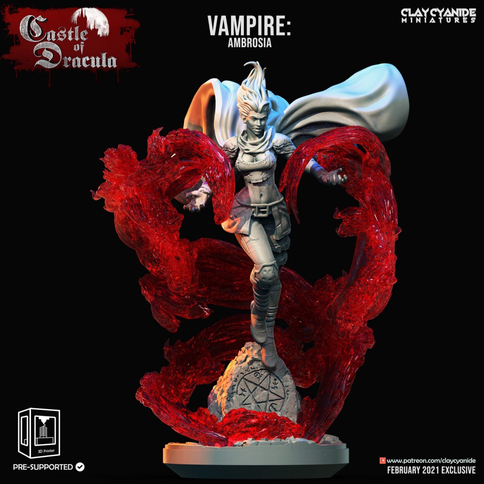 3d Vampires 3D Stl File 3 Printable File Stl Model - Etsy Finland