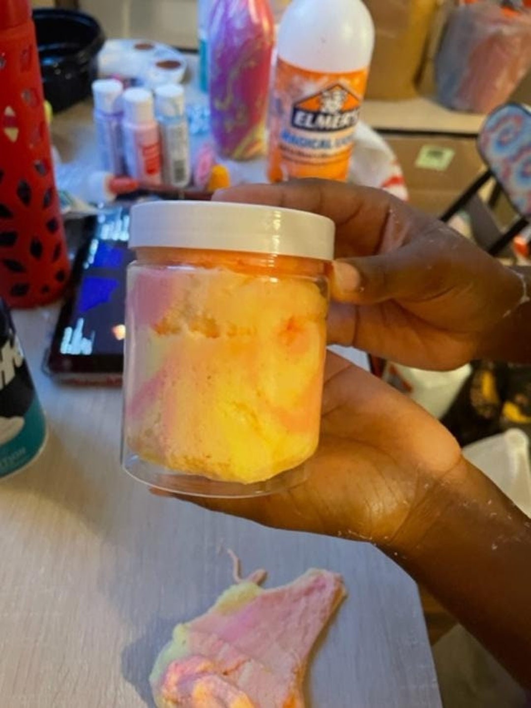 Sunset Cloud Slime - Etsy