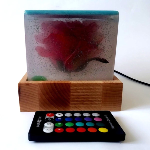 Led Resin Table - Etsy