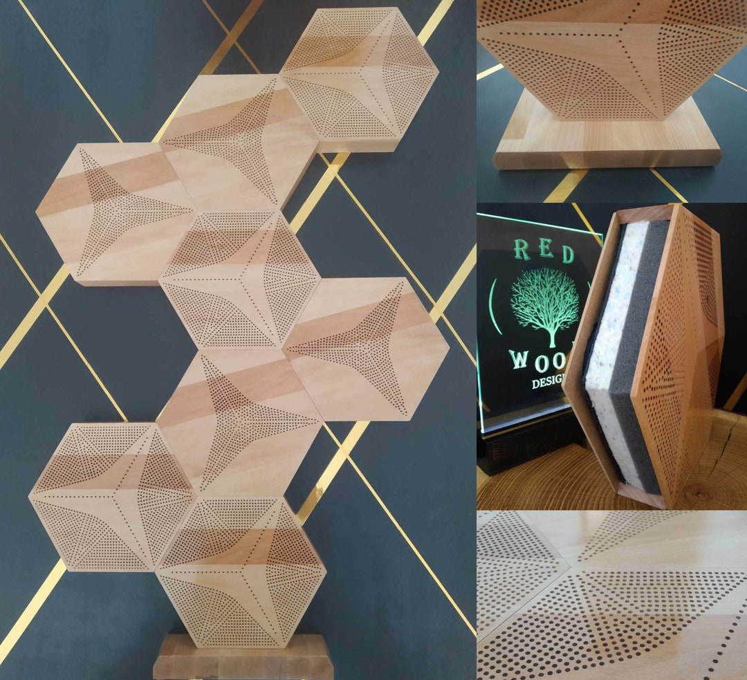 Acoustic Panels Columns decorative /3 Patterns-wooden: an Aesthetic ...