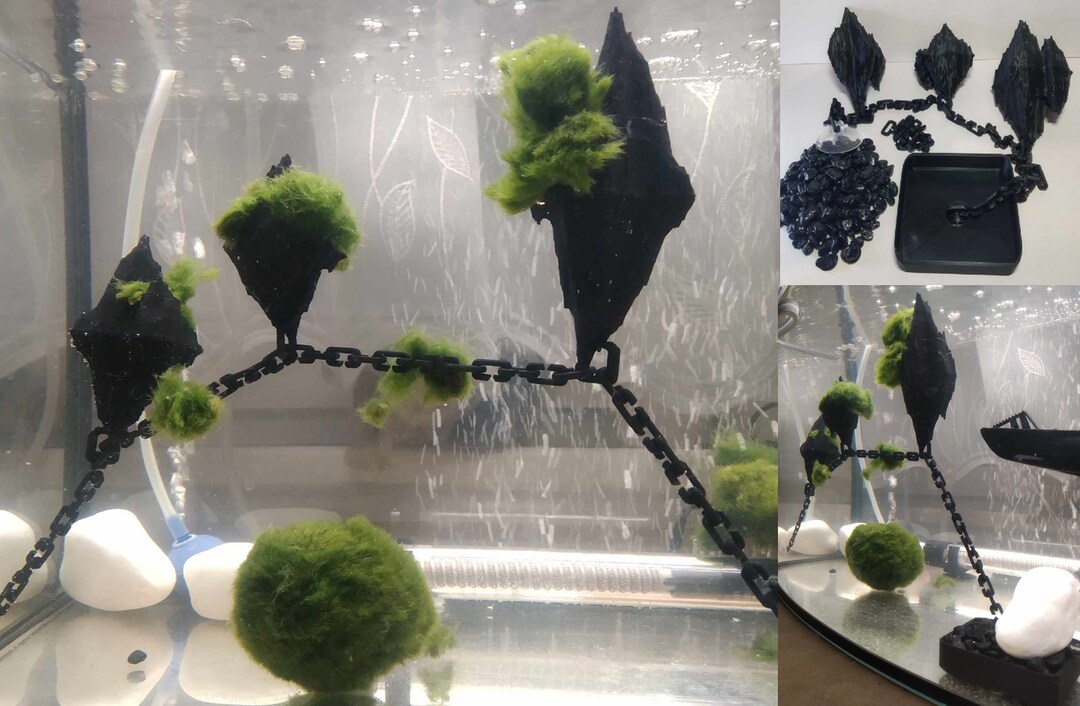 Ornament for Decorating the Aquarium. Floating Rocks/set. Any Chain ...