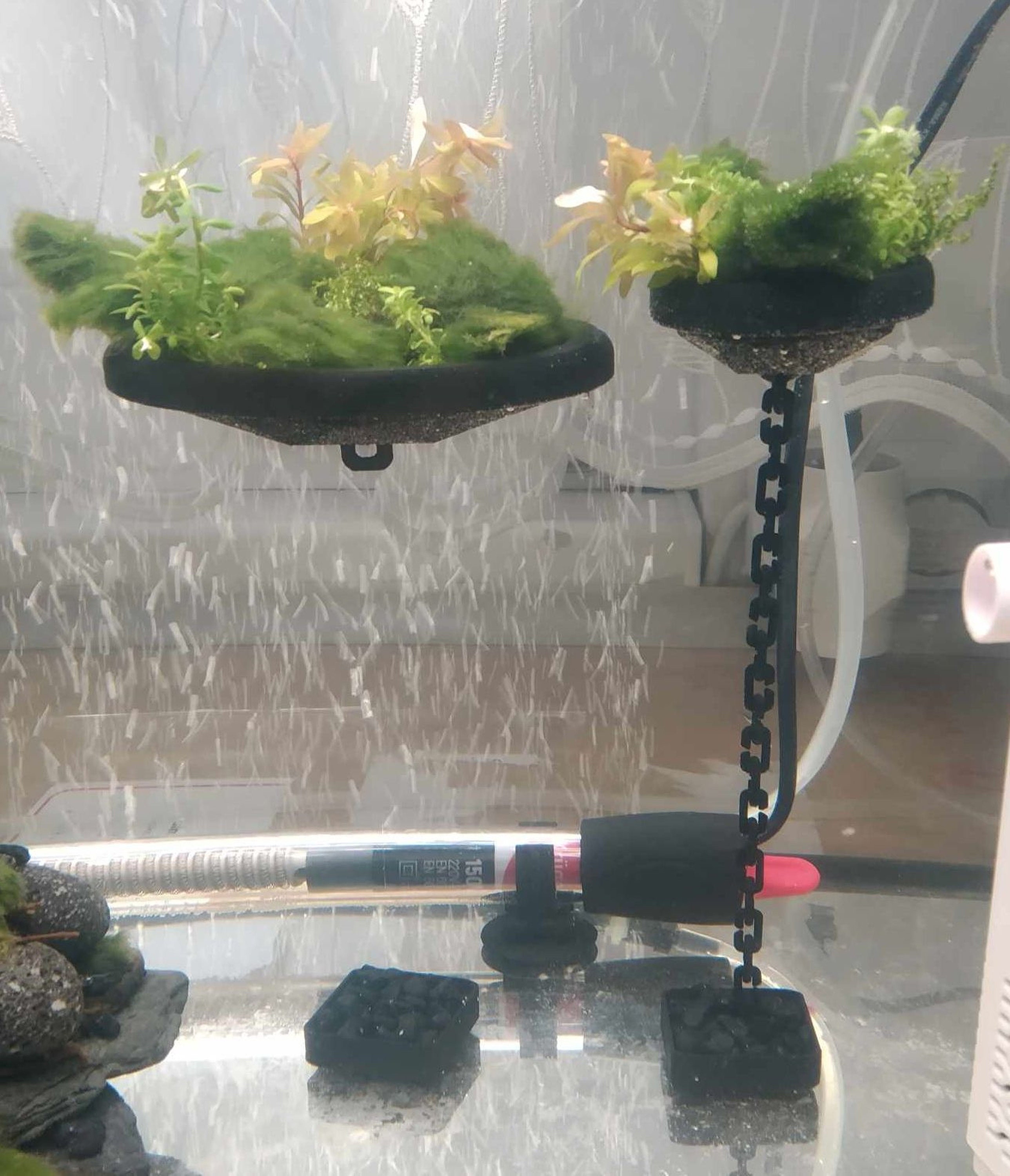 Ornament for Decorating the Aquarium. Floating Island. Any Length of ...