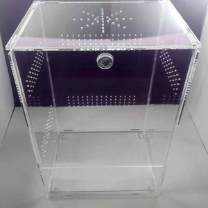 Guillotine Door, Spider Enclosure Terrarium, Ready to Use, Tarantula ...