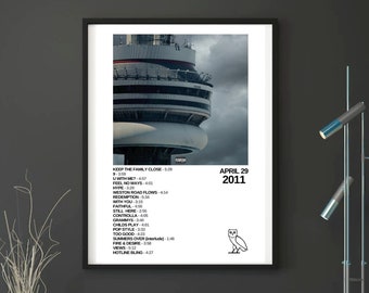 Views Album Cover Poster - Etsy