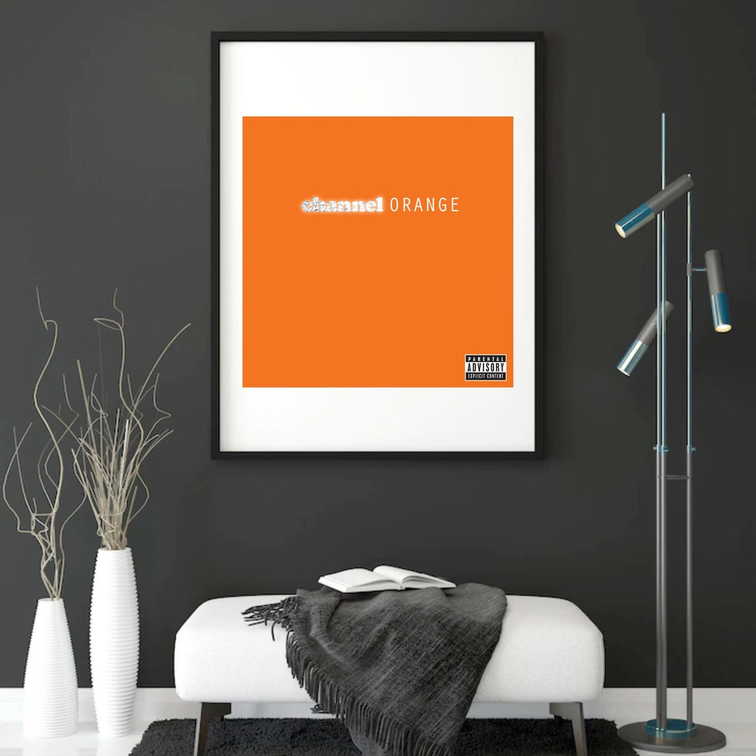 Frank Ocean Poster, Channel Orange, Album Cover Poster, Album Cover ...