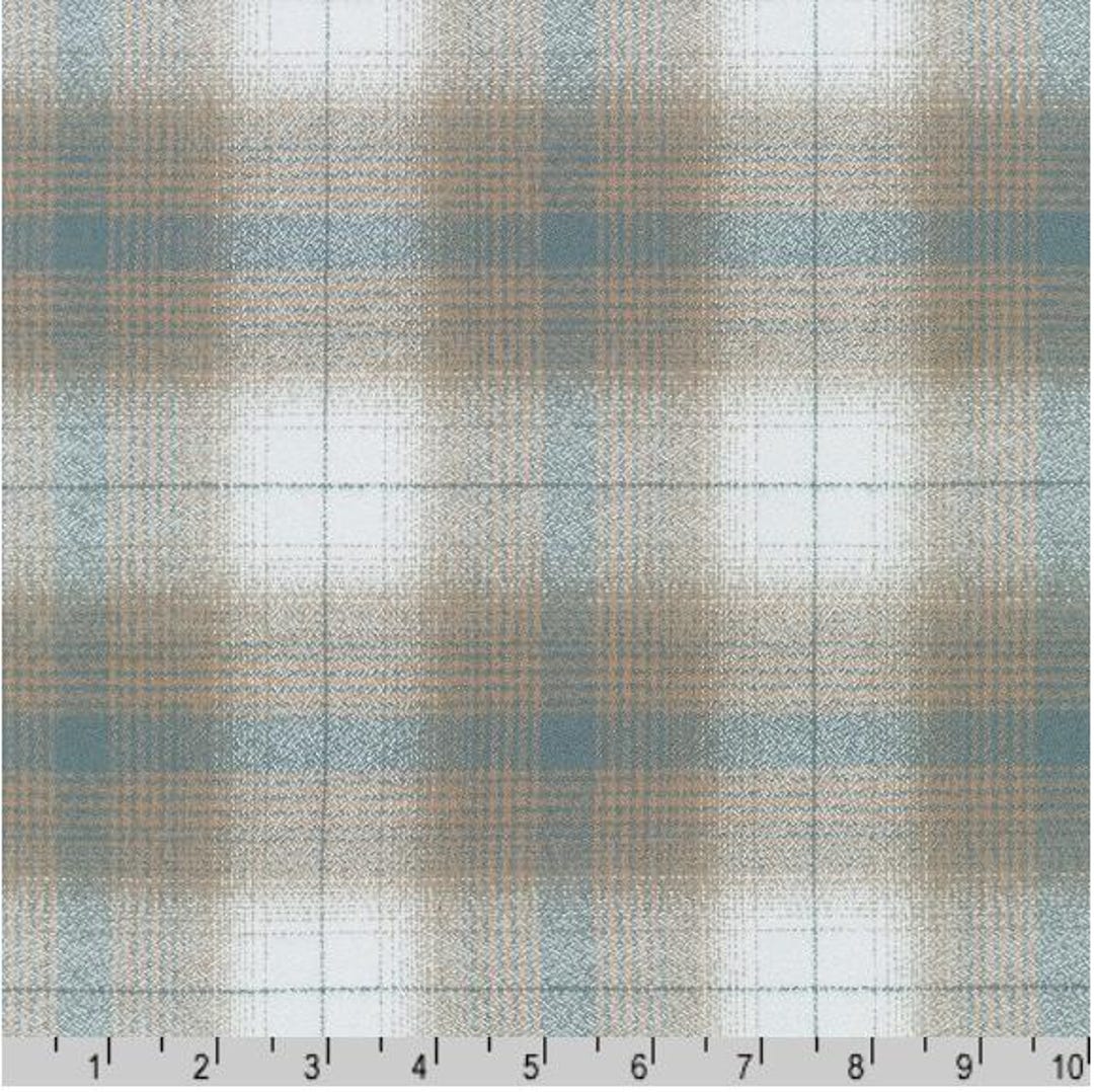 Fog - Mammoth Flannel by the Yard - 100% Cotton, 'FOG' by Robert ...