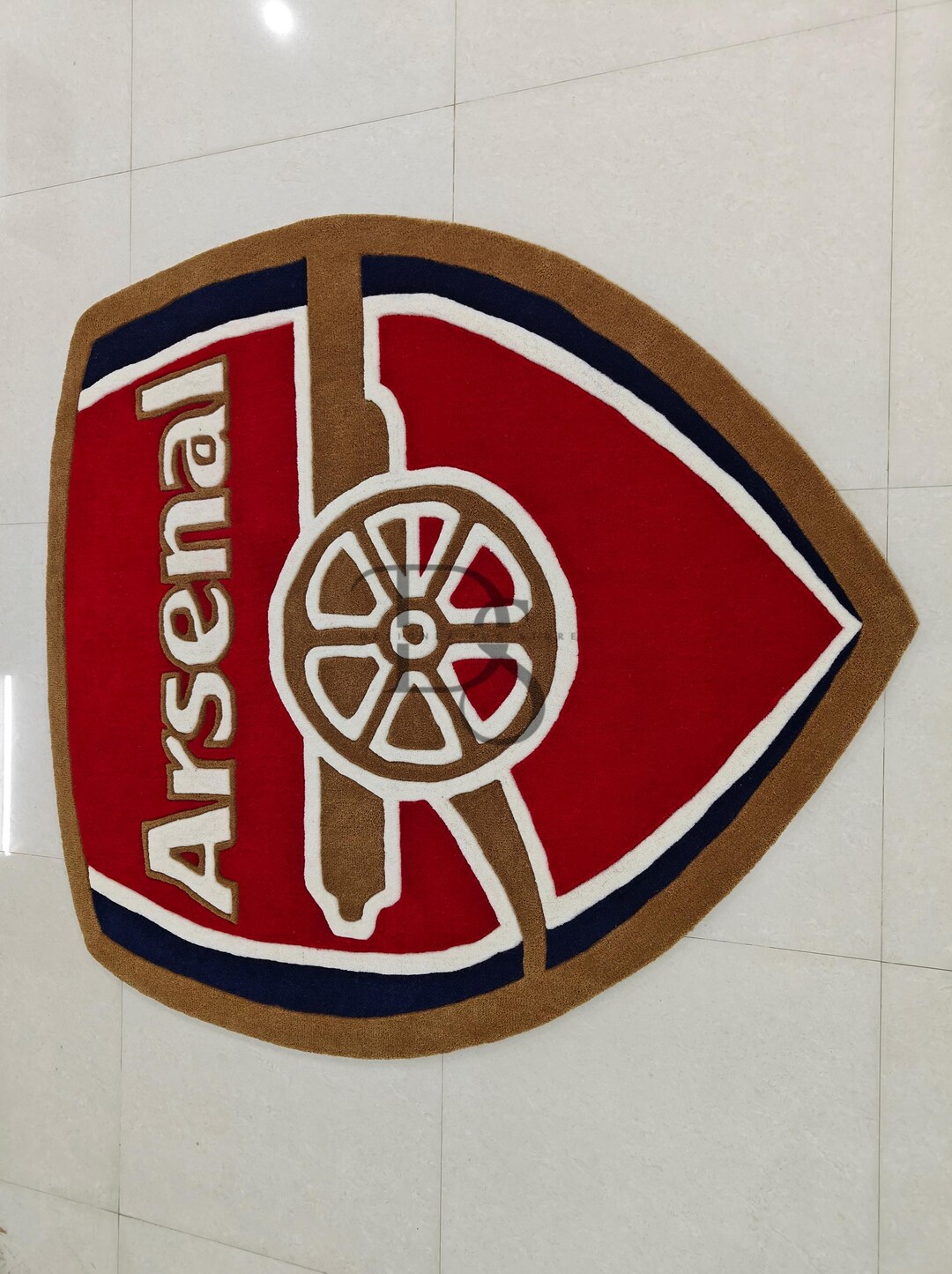 Show Your Arsenal Pride With This Premium 4x4ft Crest Rug! Officially ...