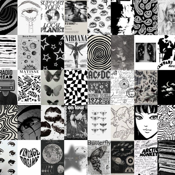 Black Aesthetic Wallpaper Grunge - Etsy