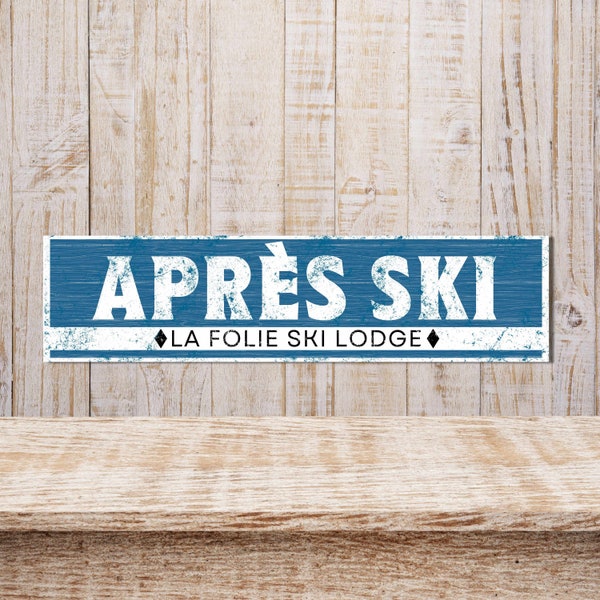 Ski Sign - Etsy