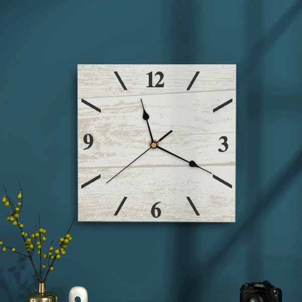 Farmhouse Wall Clock - Etsy