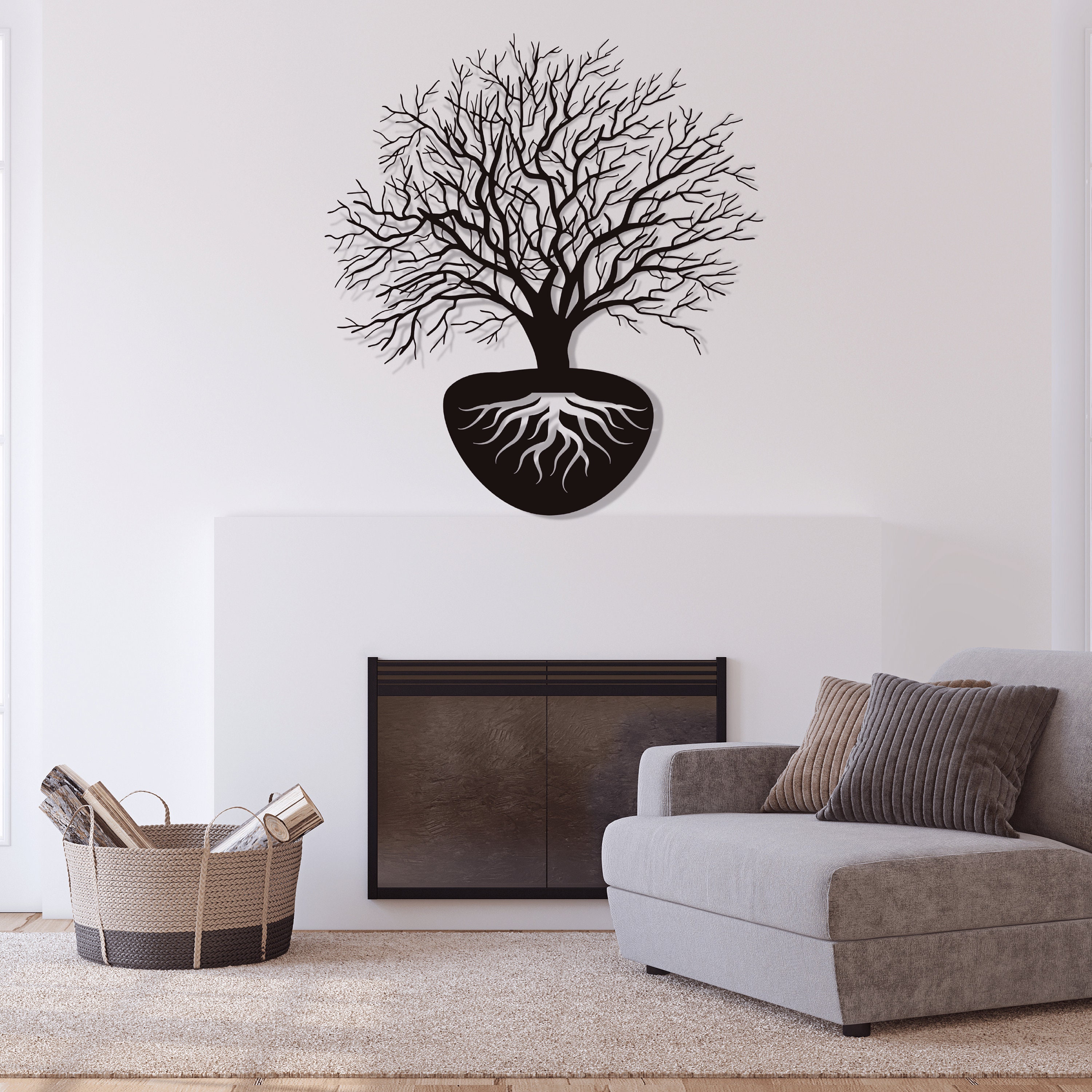 Metal Tree Wall Art Tree Sign Metal Sign Metal Branch Wall - Etsy